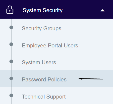 How to update Password Policies – WorkEasy