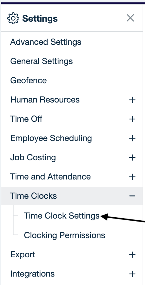 Time Clock Settings Overview – WorkEasy