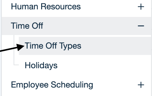 How to Add Time Off Types – WorkEasy